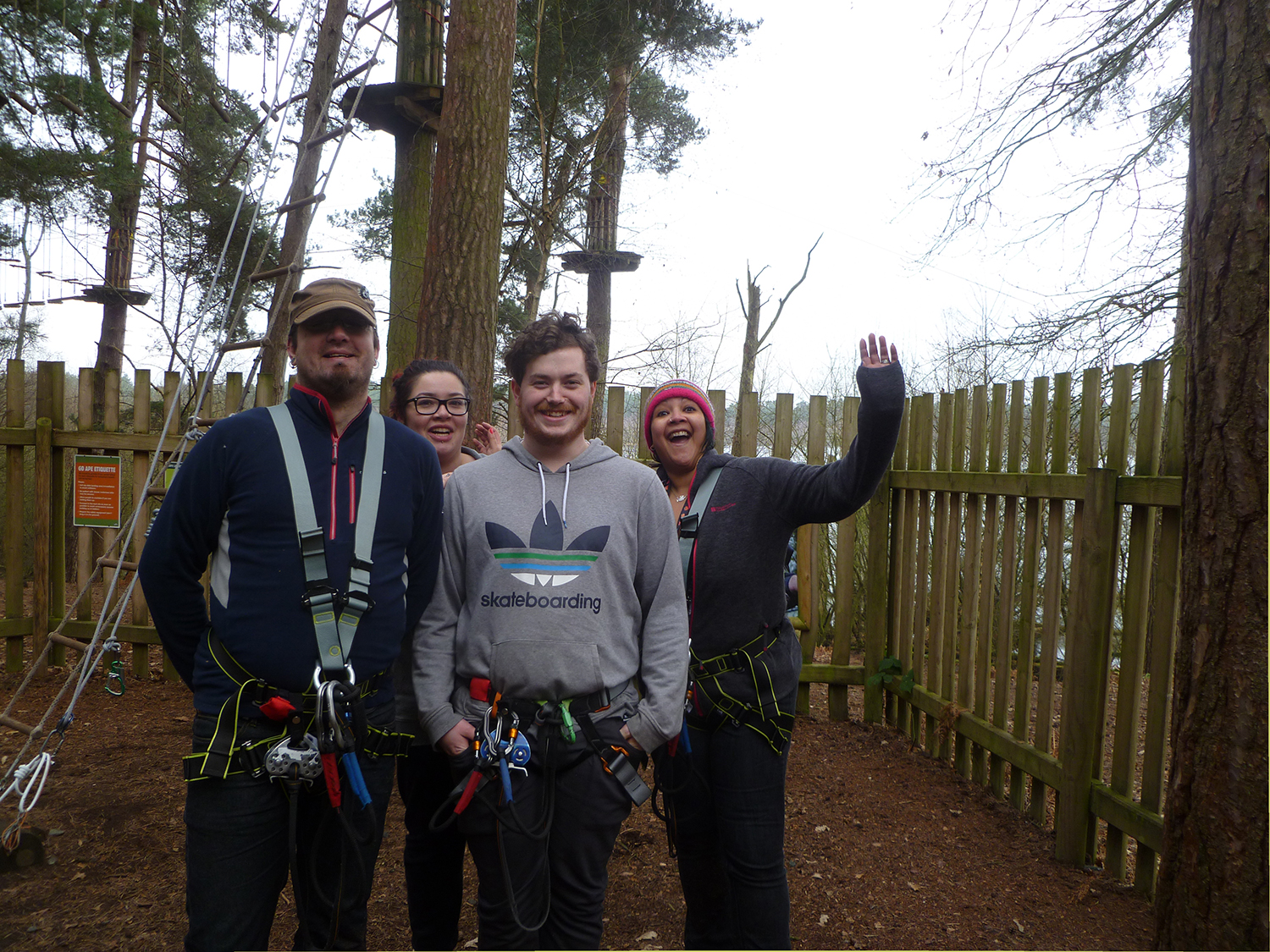 A Day of Adventure at Go Ape Delamere Forest, Cheshire