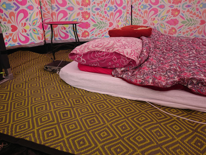 Beautiful & Practical Bell Tent Rugs & Mats from Life Under Canvas