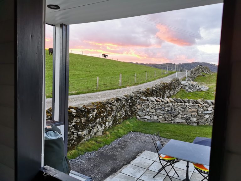 GLAMPING | Rooster Shepherd Hut, Underbarrow, Cumbria