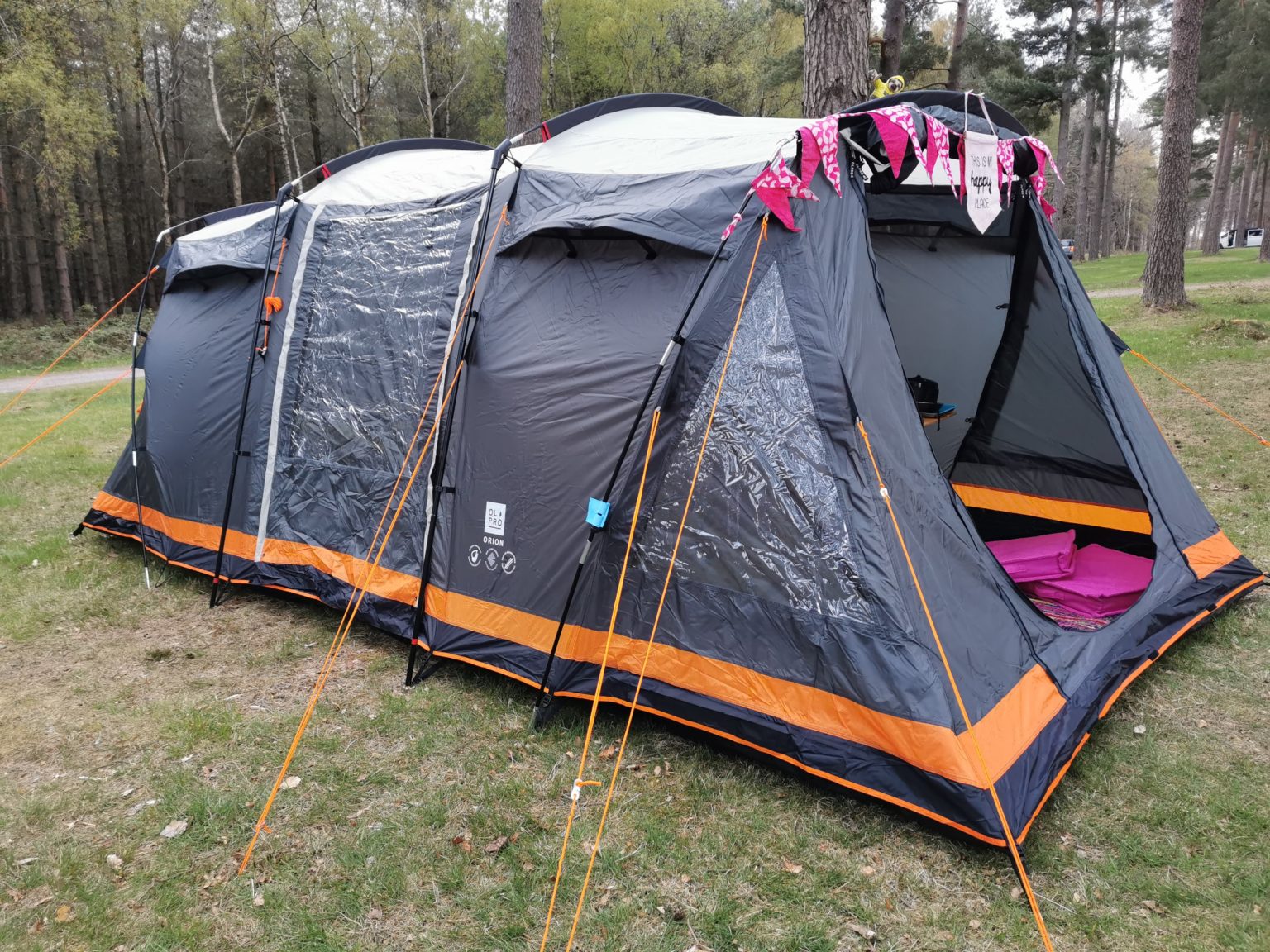 TENTS | Unexpected Features & Great Value - OLPRO Orion 6 Pole Tent ...