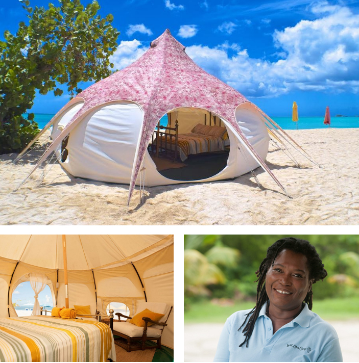 Meet Vennetta Johnston, British Founder of Wild Lotus Glamping, Antigua