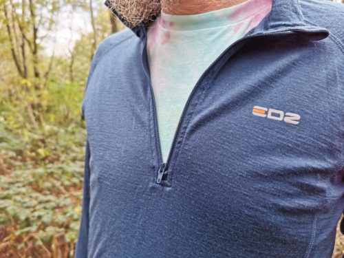EDZ Men's Merino Wool 200g Half Zip Base Layer Top - Review