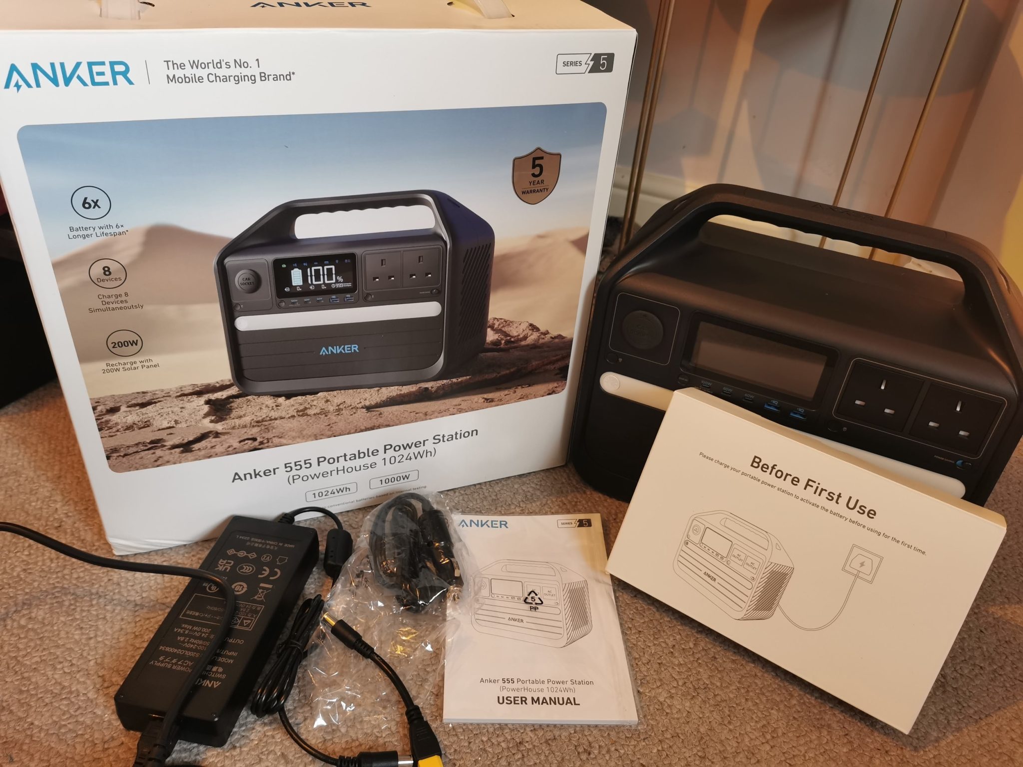 GEAR | Anker 555 Portable Power Station Review | Camping Blog Camping ...