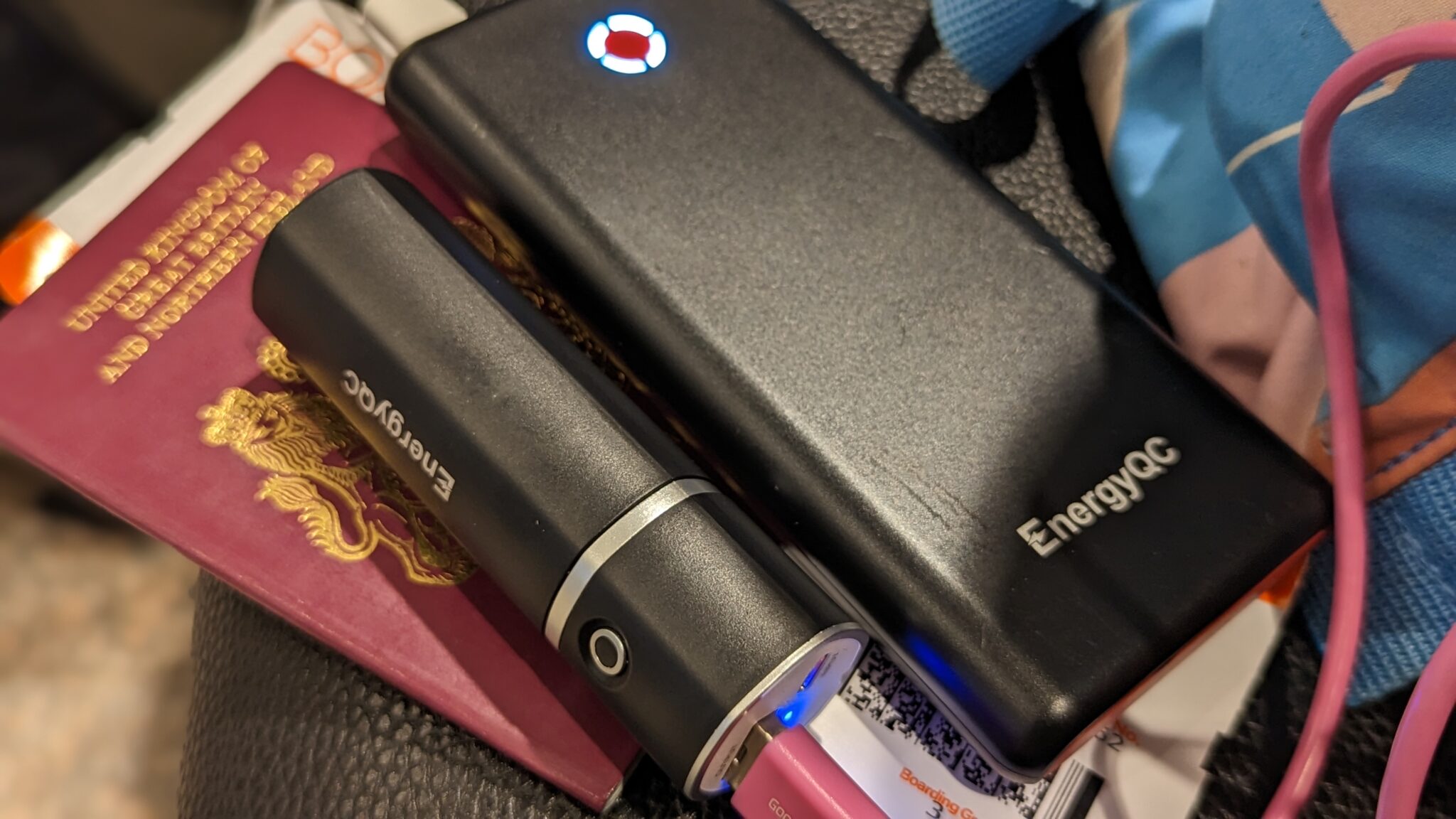 Power On The Go With The EnergyQC Portable Power Bank