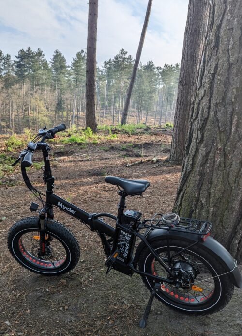 Epic Fun On The Mycle Charge Fat Tyre Folding Electric Bike - Review
