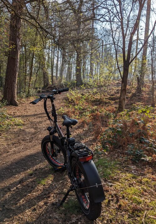 Epic Fun On The Mycle Charge Fat Tyre Folding Electric Bike - Review