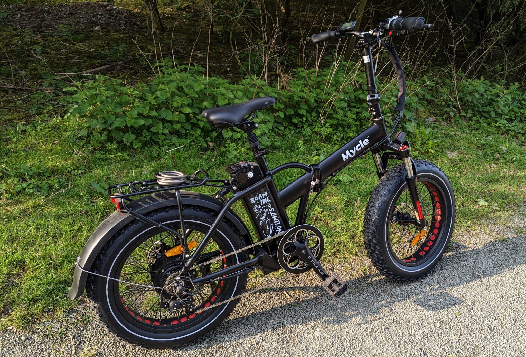 Epic Fun On The Mycle Charge Fat Tyre Folding Electric Bike - Review