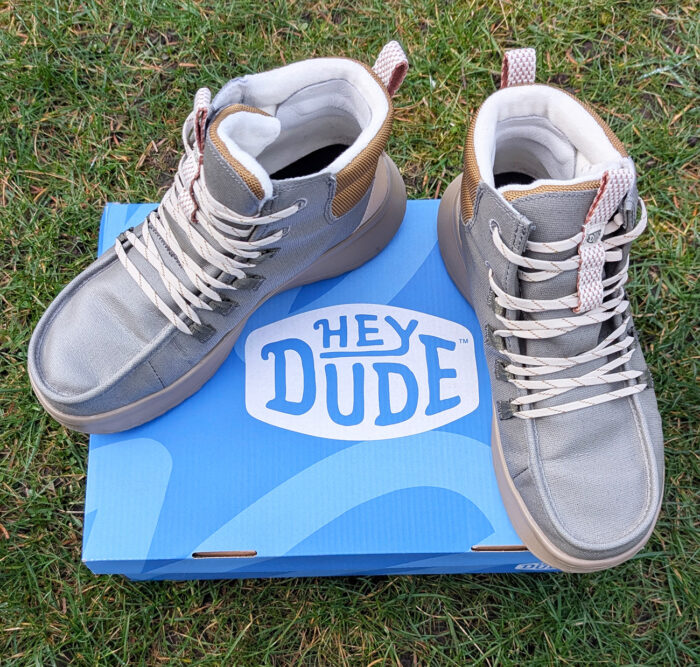 GEAR | HeyDude Wendy Peak Apres Coated Twill Boots - Review | Camping ...